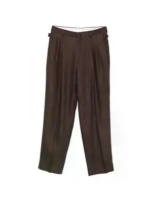 BE ABLE Pleated Side-adjuster Trousers