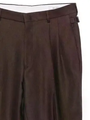 BE ABLE Pleated Side-adjuster Trousers