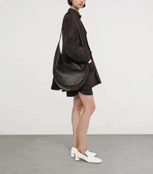 Bottega Veneta Ovetto Shoulder Bag - Brown