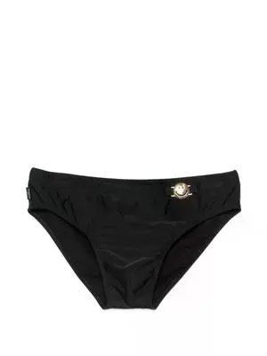Moschino Smiley Plaque Swim Trunks