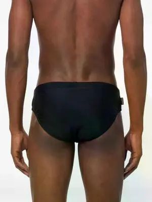 Moschino Smiley Plaque Swim Trunks