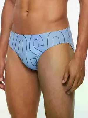 Moschino Print Swim Trunks