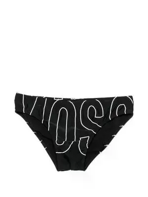 Moschino Print Swim Trunks - Black