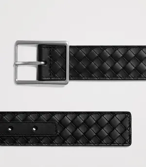 Bottega Veneta Intrecciato Leather Belt