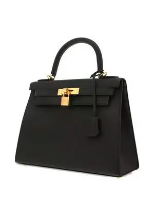 Hermès Kelly 28 Sellier Handbag - Black