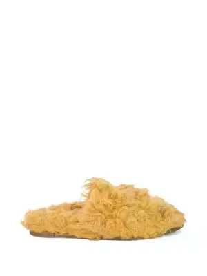 Valentino Garavani Furry-effect Mules