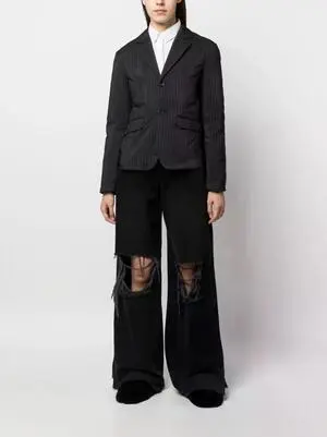 MAISON MARGIELA Single-breasted Pinstripe Blazer