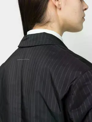 MAISON MARGIELA Single-breasted Pinstripe Blazer