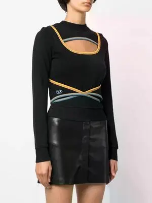 DIESEL® F-crossette Embroidered Sweatshirt
