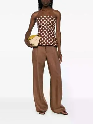 Tagliatore Tailored Linen Trousers