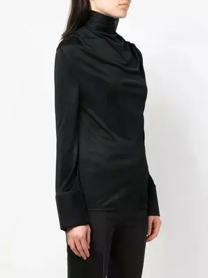 Viktor & Rolf Draped Detail Long Sleeve Blouse