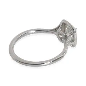 Tiffany & Co. 1.07 Ct Cushion Diamond Double Halo Engagement Ring