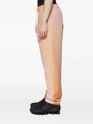 STUDIO ALCH Jacquard Striped Trousers