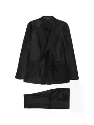 Tagliatore Double-breasted Peak-lapel Suit