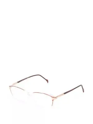 STEPPER EYEWEAR Rectangle Frame Eyeglasses - White