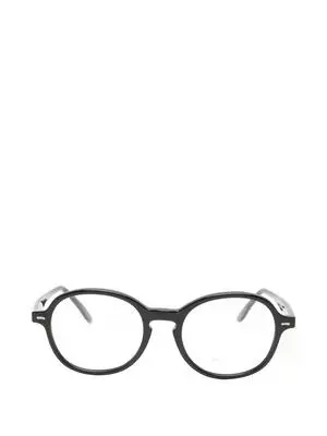 SOCIEL Round Frame Glasses - Black