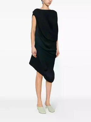 Issey Miyake Asymmetric Aerate Dress