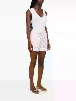 MC2 SAINT BARTH Broderie Anglaise Shorts