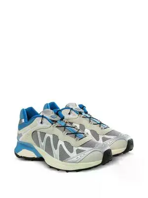 SALOMON Xt-whisper Paneled Lace-up Sneakers - Grey