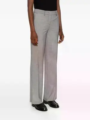 NINA 14.7 Micro-check Tailored Trousers
