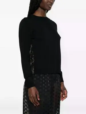 QUETSCHE Lace-panel Sweater