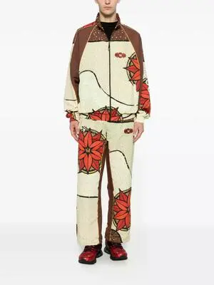 PANTOFOLA D'ORO High-neck Graphic-print Jacket