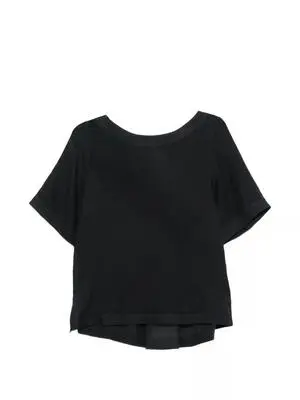 XACUS Fiamma Short-sleeve Top - Black
