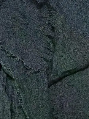 Botto Giuseppe Fringed Crinkled Scarf