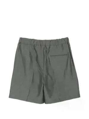 COSTUMEIN Tailored Shorts With Pleats And Elasticated Waistband