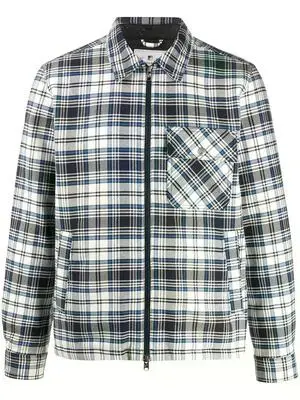Woolrich Checkered Zip-up Jacket