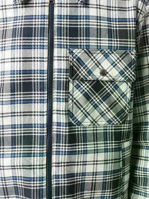 Woolrich Checkered Zip-up Jacket