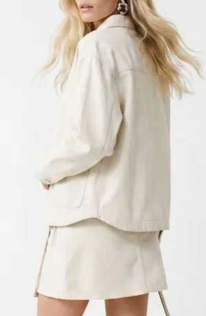 Vero Moda Jamie Denim Shirt Jacket - Birch