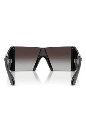 Versace Square Sunglasses - Black/grey Gradient