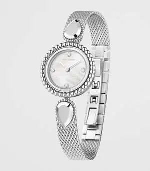Boucheron Stainless Steel And Diamond Serpent Bohème Watch