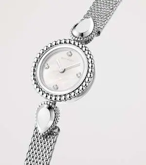 Boucheron Stainless Steel And Diamond Serpent Bohème Watch