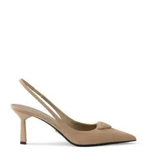 Prada Suede Slingback Pumps