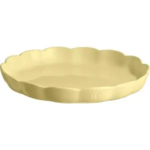 EMILE HENRY Madeleine Fluted Tart Dish - Vanilla