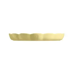 EMILE HENRY Madeleine Fluted Tart Dish - Vanilla