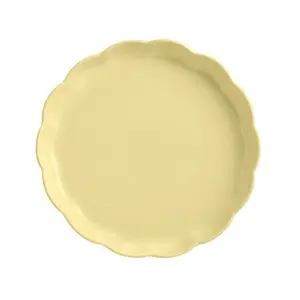 EMILE HENRY Madeleine Fluted Tart Dish - Vanilla