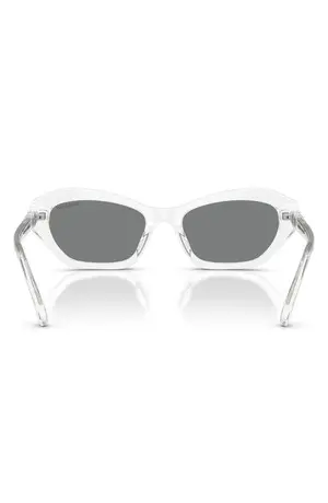 SWAROVSKI Cat Eye Sunglasses - Transparent/dark Grey