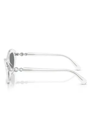 SWAROVSKI Cat Eye Sunglasses - Transparent/dark Grey