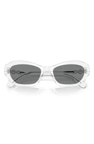 SWAROVSKI Cat Eye Sunglasses - Transparent/dark Grey