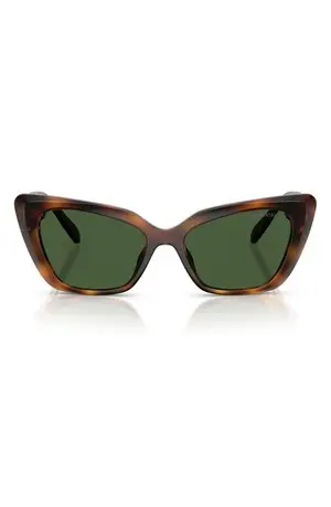 Havana Cat Eye Sunglasses