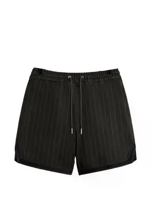 Kith Curtis Pinstriped Shorts - Green