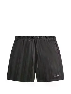 Kith Pinstripe Tricot Shorts - Black