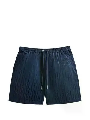 Kith Faille Cedar Shorts - Blue