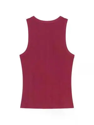 Givenchy Ribbed Knit Logo Tank Top