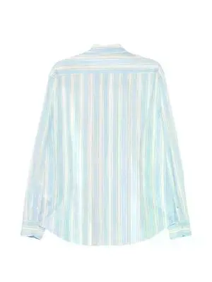 MC2 SAINT BARTH Sikelia Striped Long-sleeve Shirt