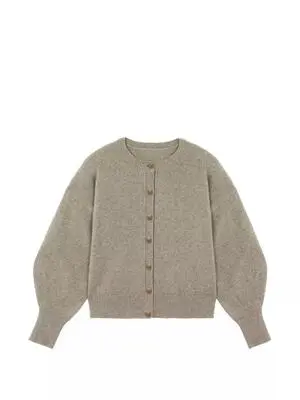 LINNEA LUND Gabriella Buttoned Cardigan - Brown