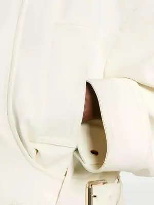 Sportmax Cropped Jacket With Buckle Detail